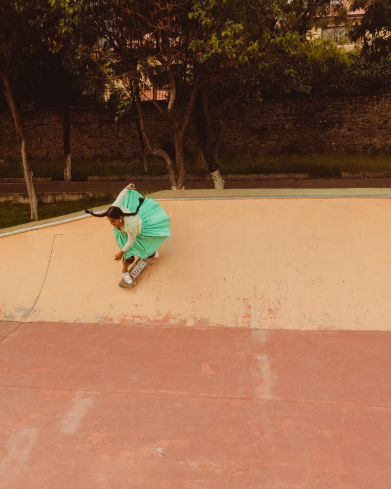Celia D. Luna: Cholitas Skaters – Caption Magazine